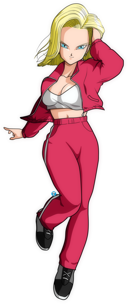 Download Android 18 In T - Android 18 Render PNG Image with No ...