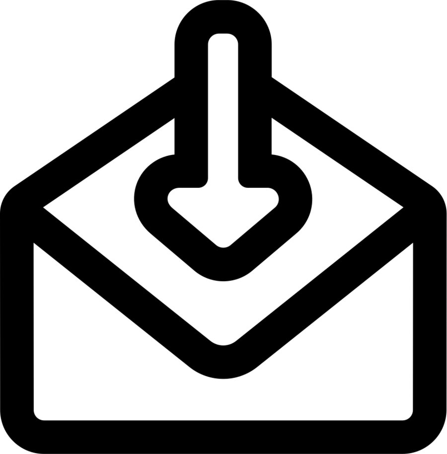 Download Receive Email Icon PNG Image with No Background - PNGkey.com