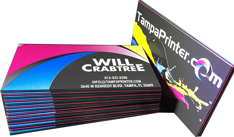 Download Color Core Business Cards - Tampa Printer PNG Image with No ...
