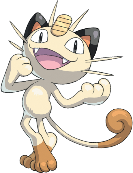 Download 052meowth Pokemon Conquest - Meowth Transparent PNG Image with ...