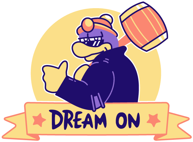 Download Dream On Ya Doofus - Cartoon PNG Image with No Background ...