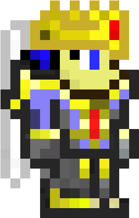 Terraria Character - Pixel Art Maker Terraria - Free Transparent PNG ...