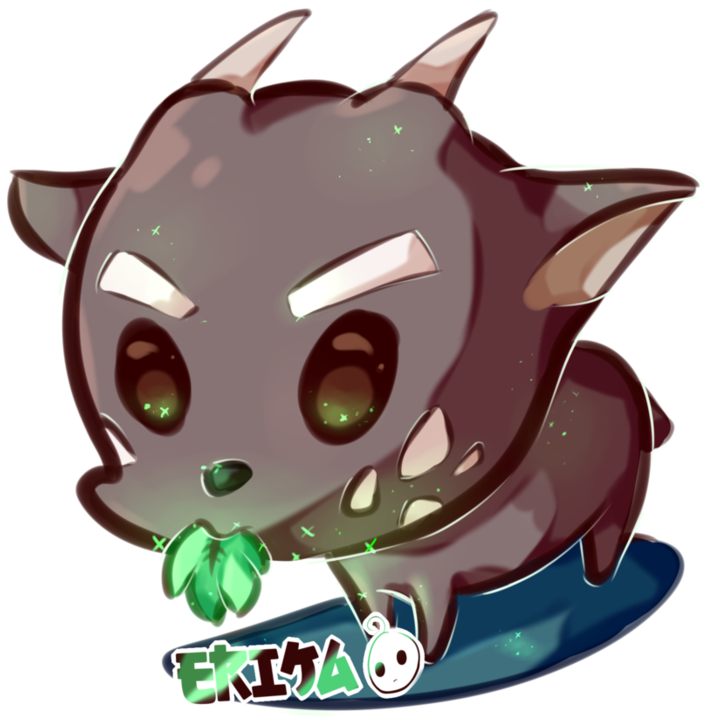 Kawaii Saola Antelope By Dessineka On Deviantart Clipart - Kawaii ...