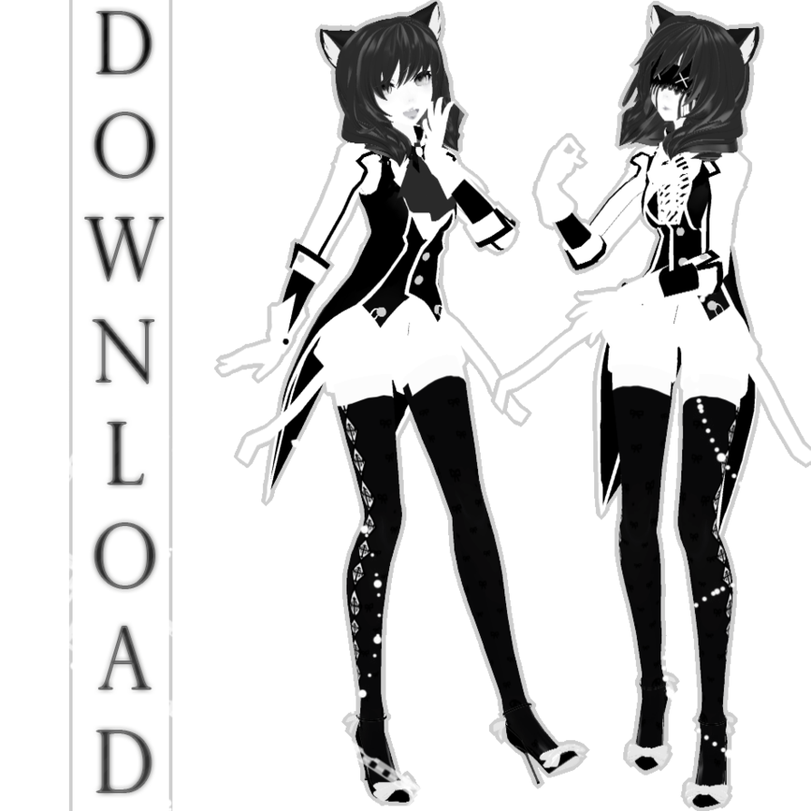 Download Mmd Model Batim Fem Boris By Boltzellett-db6jpc8 Bendy - Mmd ...