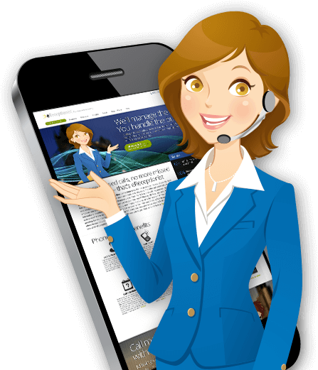 Download Receptionist Girl - Receptionist PNG Image with No Background ...