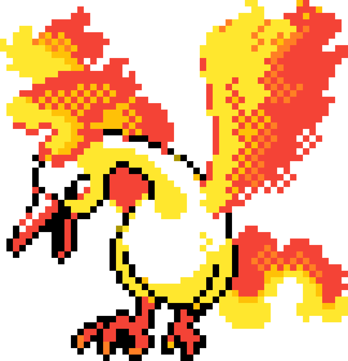 Download Moltres - Minecraft Epic Face Pixel Art PNG Image with No ...