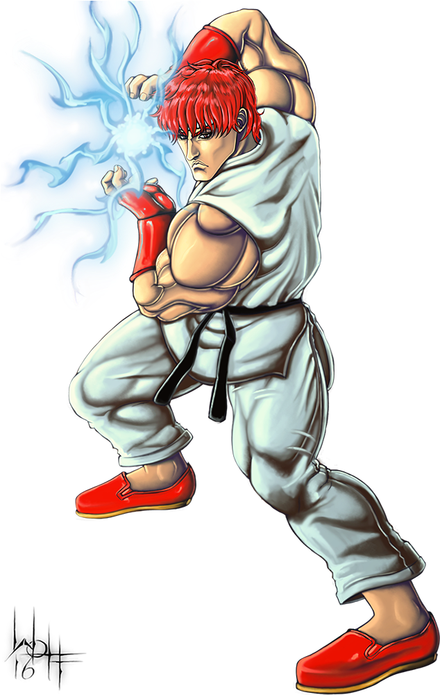 Download Png Ryu Drawing Hadouken - Ryu Street Fighter 1987 PNG Image ...