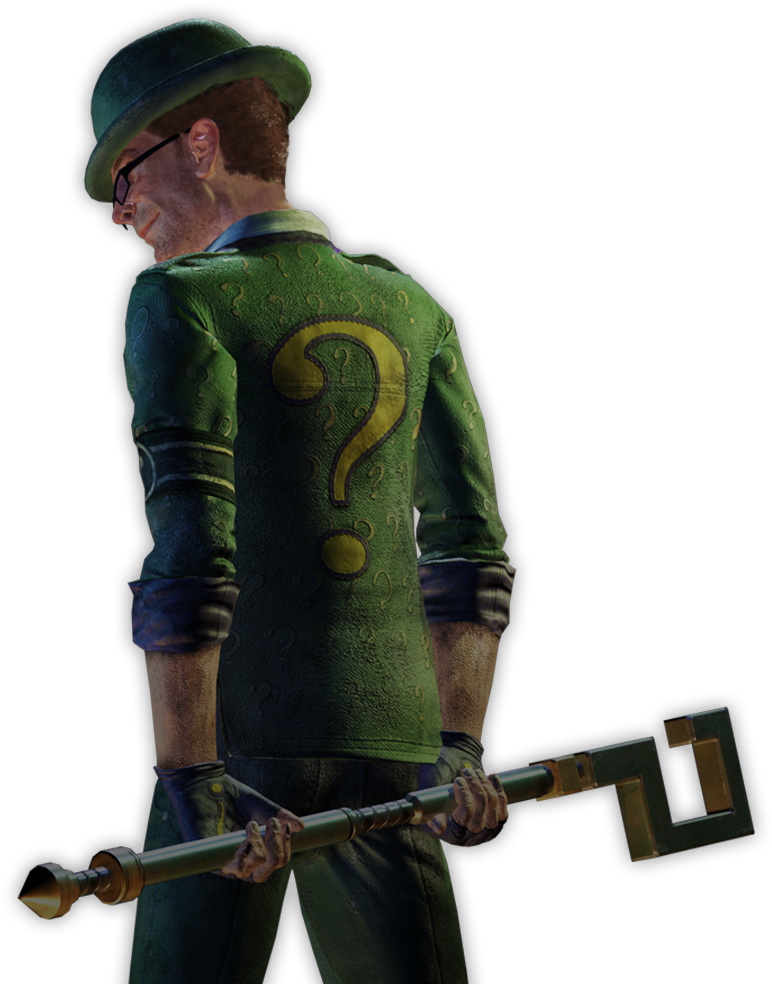 Download Riddler - Figurine PNG Image with No Background - PNGkey.com