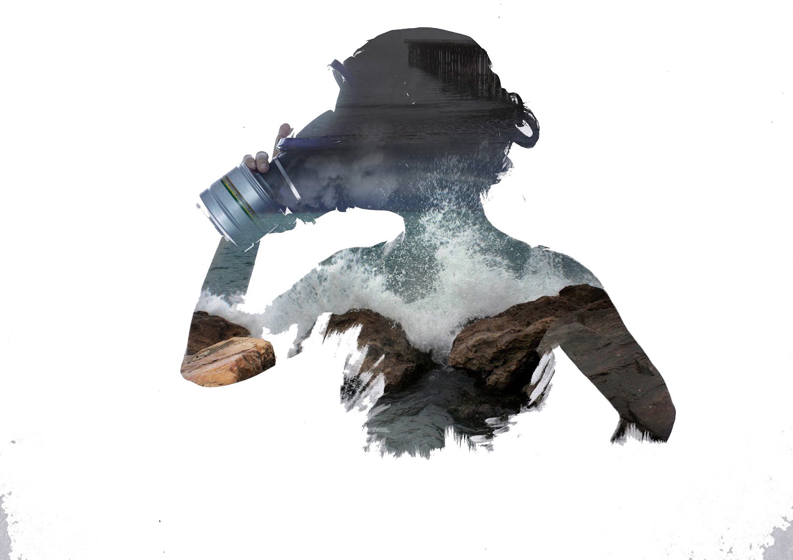 Download Transparent Photography Manipulation - Silhouette PNG Image ...