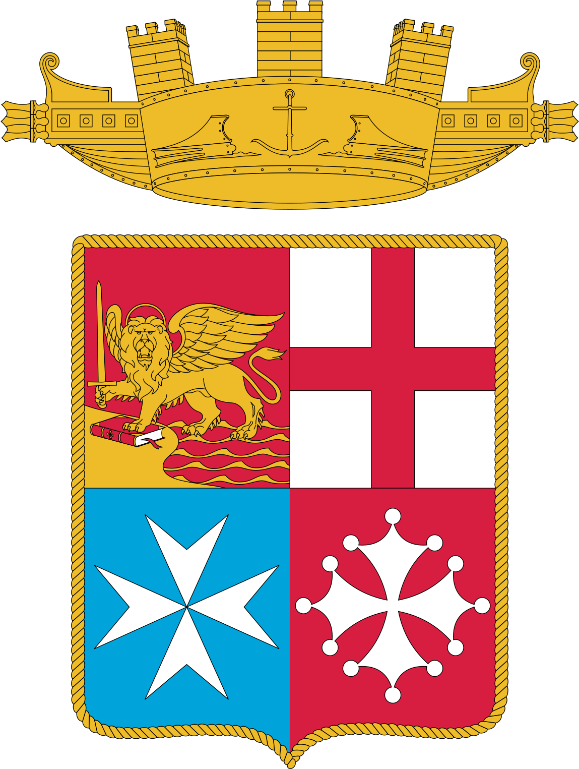 Flag: Naval Ensign Of Italy - Free Transparent PNG Download - PNGkey