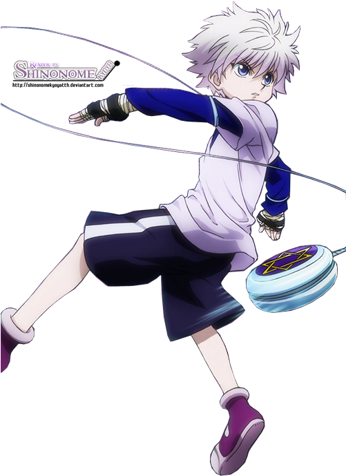 Render Zoldyck By Shinonomekyoyatth - Killua Png - Free Transparent PNG ...