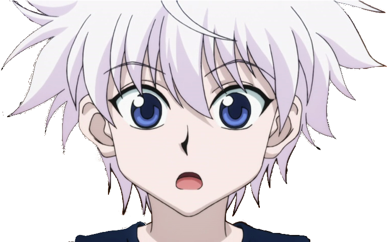 Download Killua Transparent Face Banner Freeuse Stock - Render Killua ...