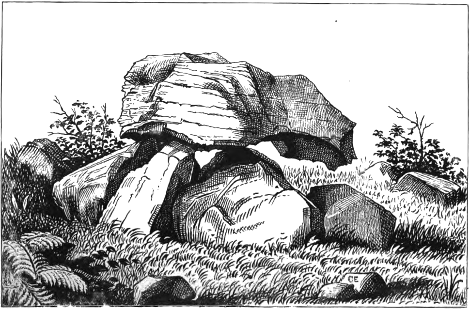 Carrowmore Megalithic Cemetery P7 Drawing By Charles - Carrowmore ...