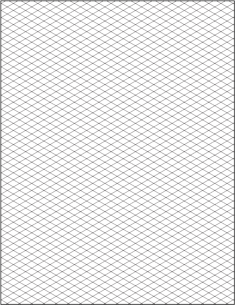Free Isometric Graph Paper Grid Paper Printable, Isometric - Isometric ...