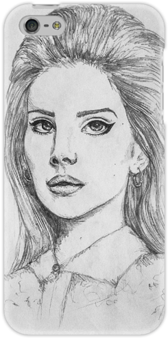 Simple Lana Del Rey Drawing