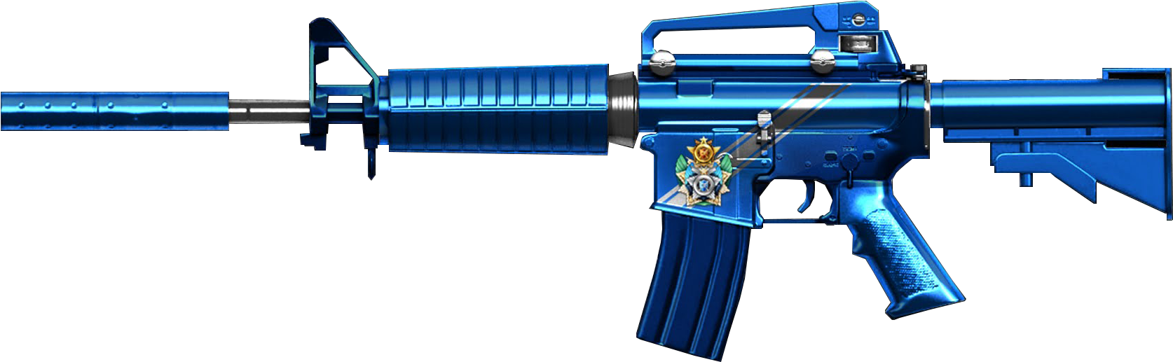 Platinumblue M4a1 - Cs Go The Gods And Monsters Collection - Free ...