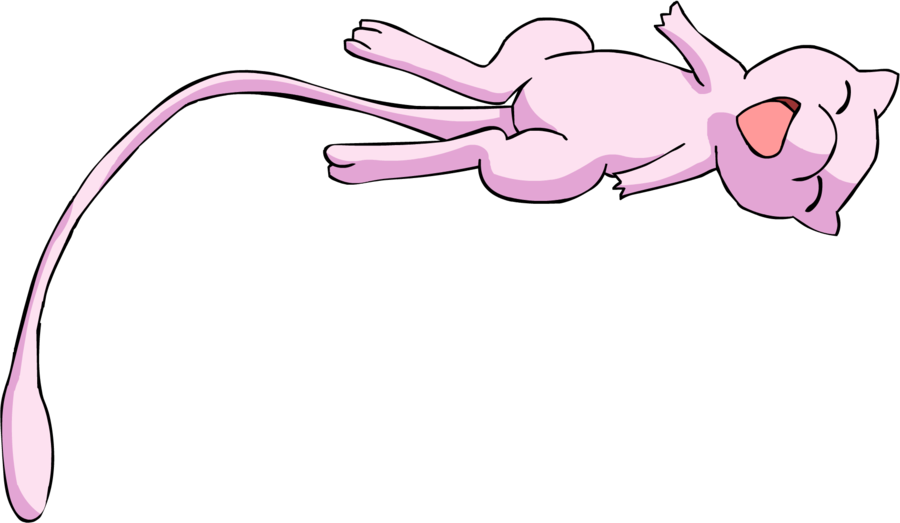 Download Mew Transparent Flying - Pokemon Mew No Background PNG Image ...