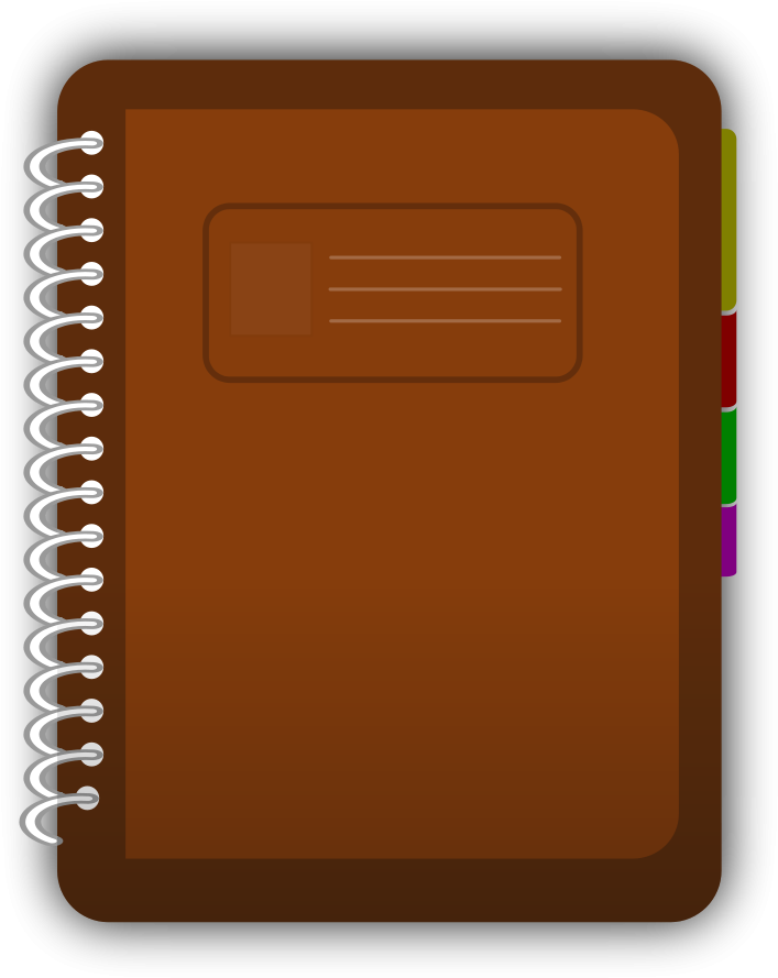 Download How To Set Use Diary Book Clipart PNG Image with No Background ...