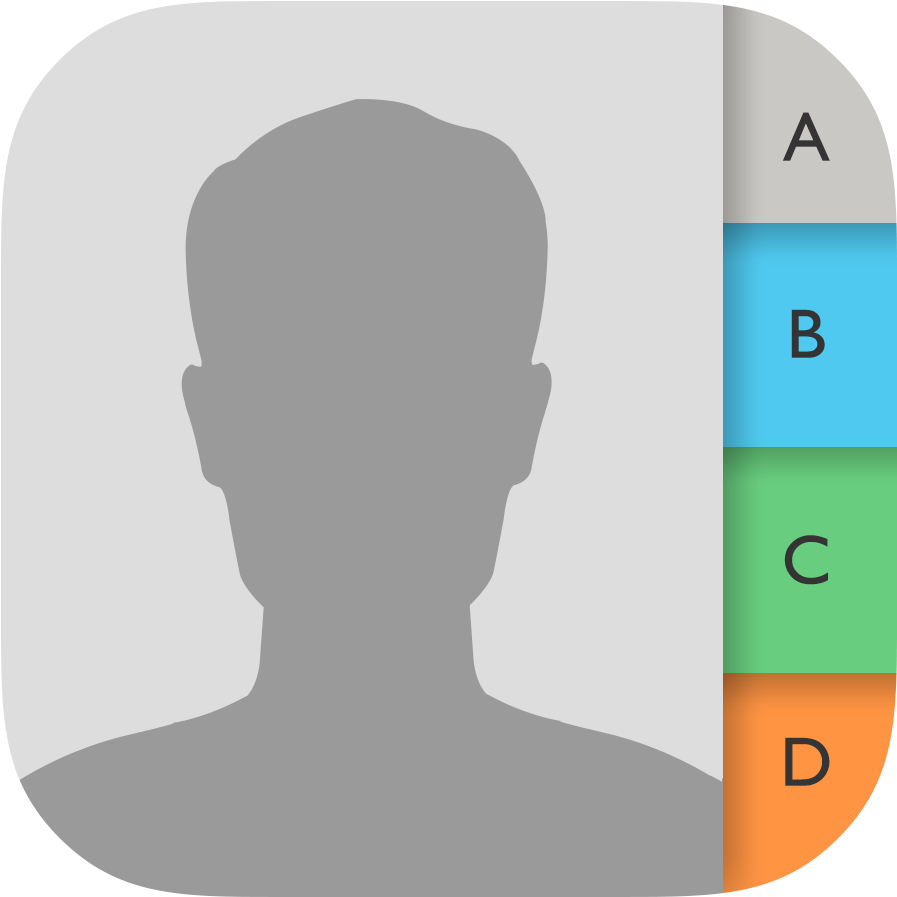 Contacts Icon Png Image - Contact Ios - Free Transparent PNG Download ...