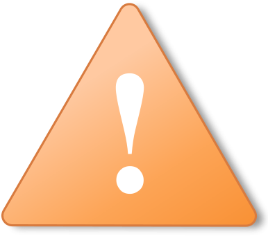 Download Warning Icon Orange - Alert Icon PNG Image with No Background ...