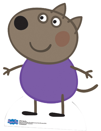Download Danny Dog Cardboard Cutout - Danny Dog From Peppa Pig PNG ...