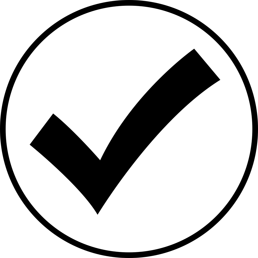 Download Checkmark Icon Png - Tick In Circle Icon PNG Image with No ...