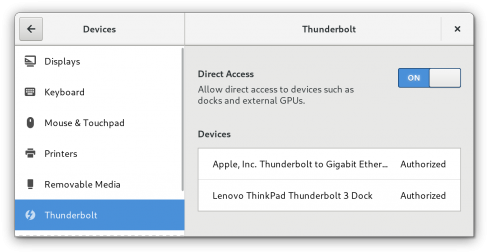 Download The New Thunderbolt Control Center Panel - Gnome Thunderbolt ...