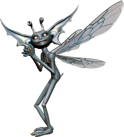 Pixie-anticipation - Pixie Mythical Creature Drawing - Free Transparent ...