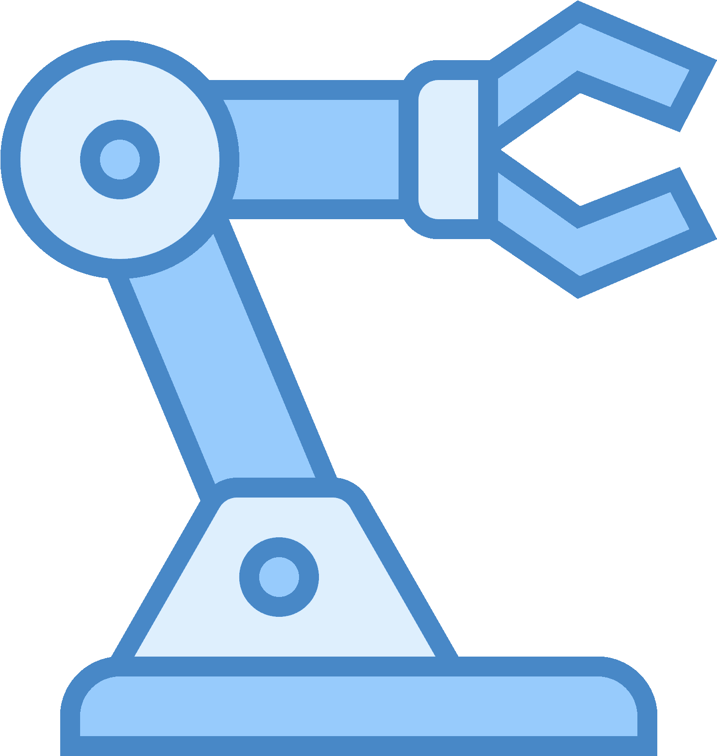 Download Png 50 Px - Blue Robot Icon PNG Image with No Background ...