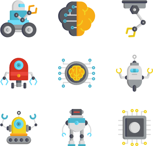 47 Industrial Robot Icon Packs - Robotics - Free Transparent PNG ...