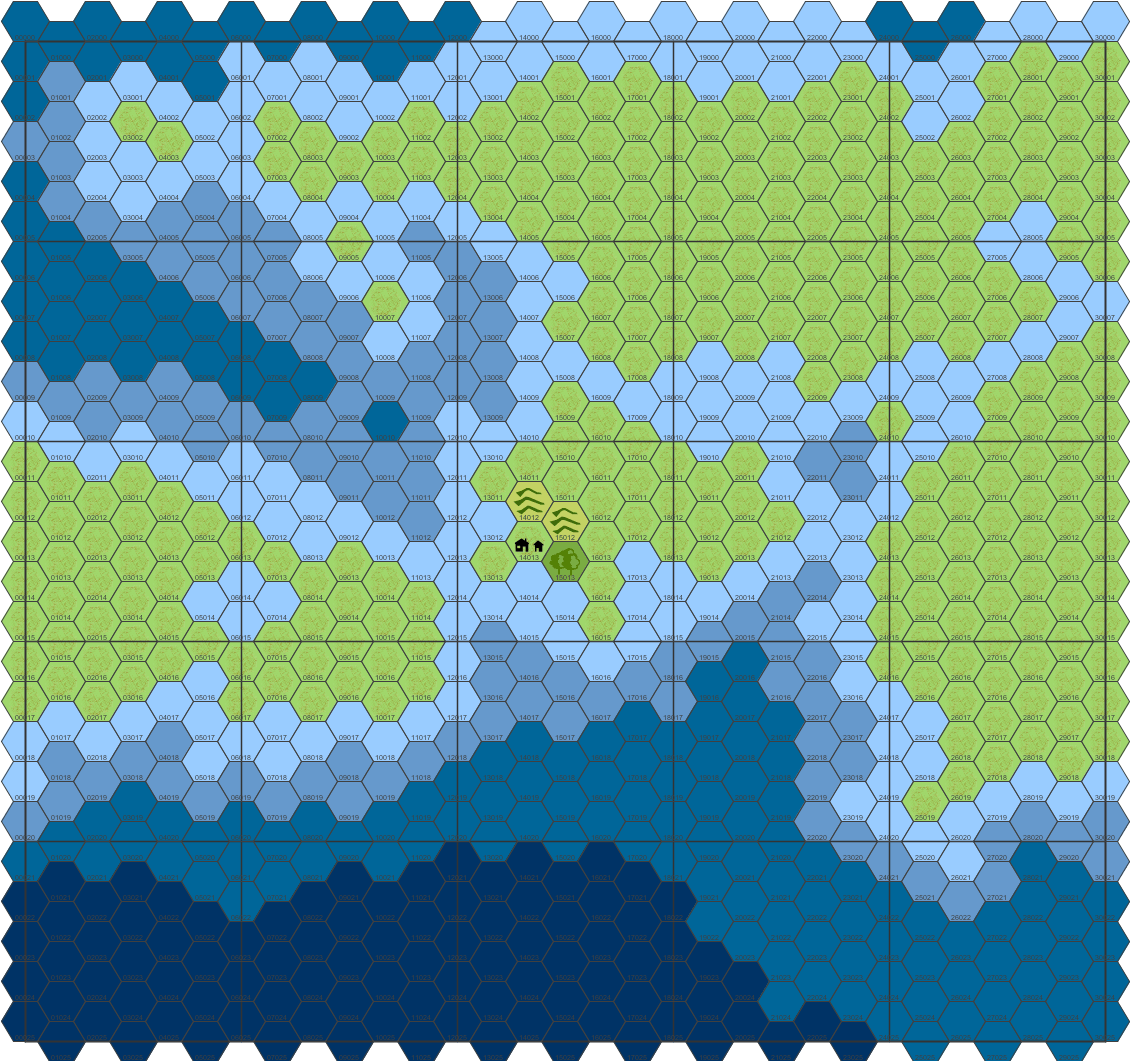 Download Then At Maximum Zoom We Have The Sub-hex Map That Zooms - Map ...