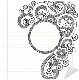 Circle Doodle Frame Border Sketchy Back To School Doodles - Doodle ...