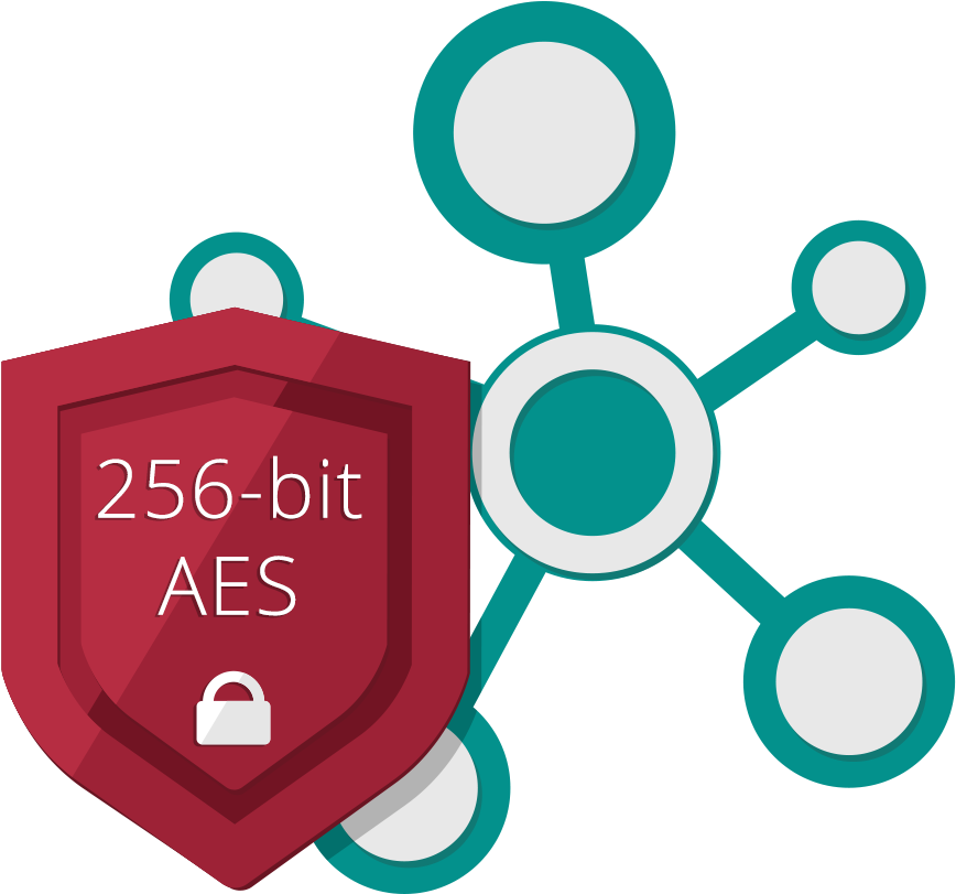 Download Network Security - Aes 256 Bit Icon PNG Image with No ...