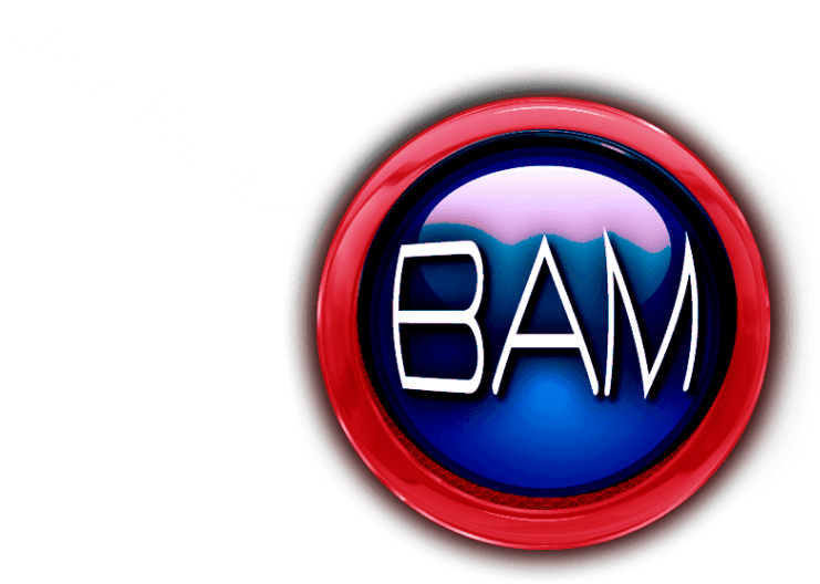 Download Red Bam Button - Emblem PNG Image with No Background - PNGkey.com