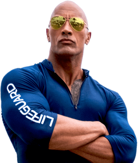Download Jackpot Magic Slots - Baywatch The Rock Png PNG Image with No ...