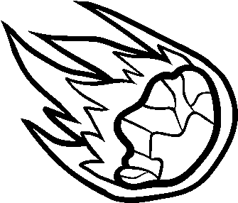 Meteorite Coloring Page - Imagenes De Meteoritos Para Dibujar - Free ...