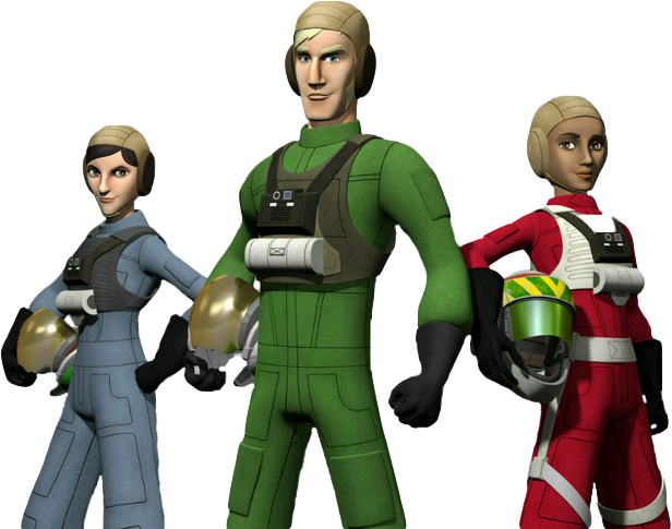 Download Phoenix Squadron Pilots Ct - Star Wars Rebels A Wing Pilot PNG ...