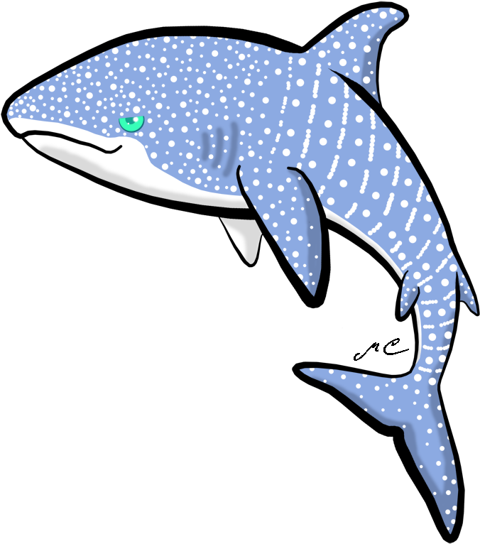 Download Whale Shark By Mischievouspooka - Whale Shark Chibi PNG Image ...
