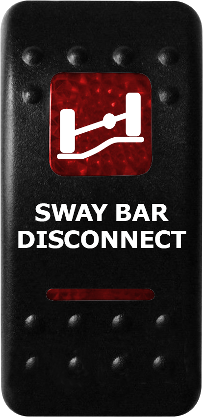 Download Red Sway Bar Disconnect Edit - Rocker Switch For Sway Bar PNG ...