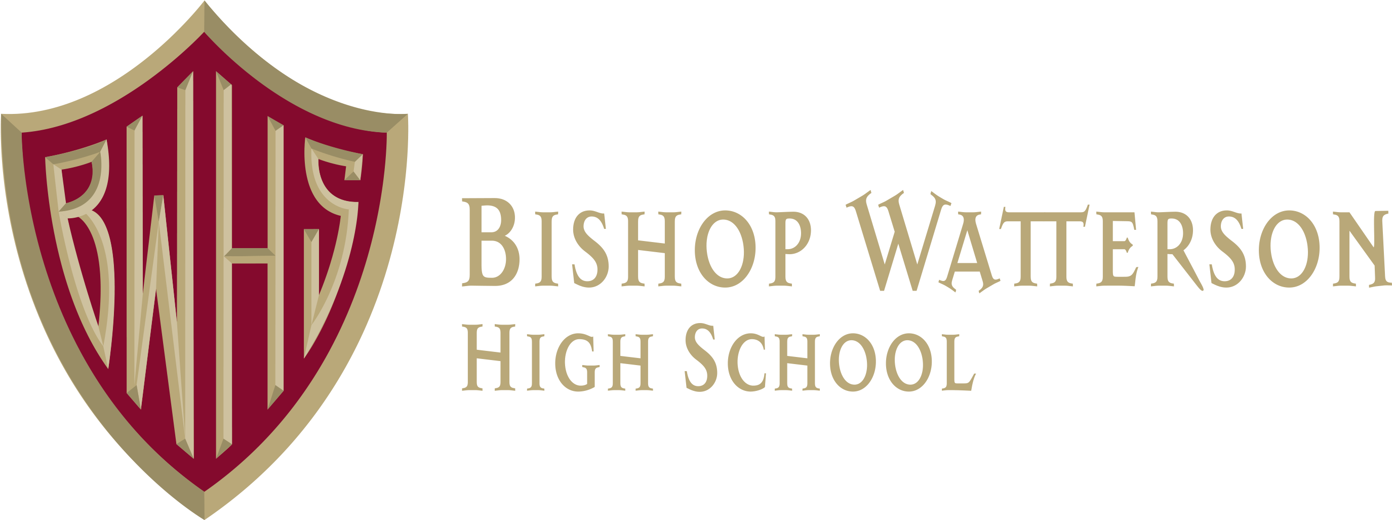 Download Whs Logo 660px Gold-1 - Bishop Watterson Logo PNG Image with ...