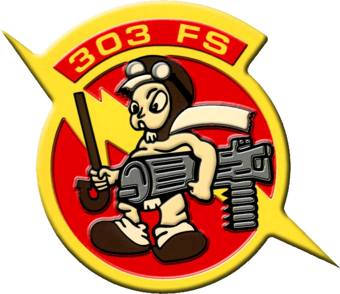 Download 303d Fighter Squadron - 303 Rd Fighter Squadron Logo PNG Image ...