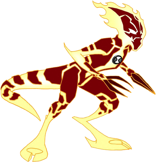 Download Dna Lab Xlr-heat - Ben 10 Heatblast Xlr8 PNG Image with No ...