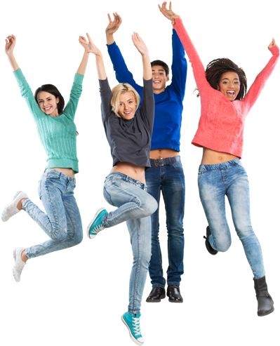 Contact - Group Jumping Png - Free Transparent PNG Download - PNGkey
