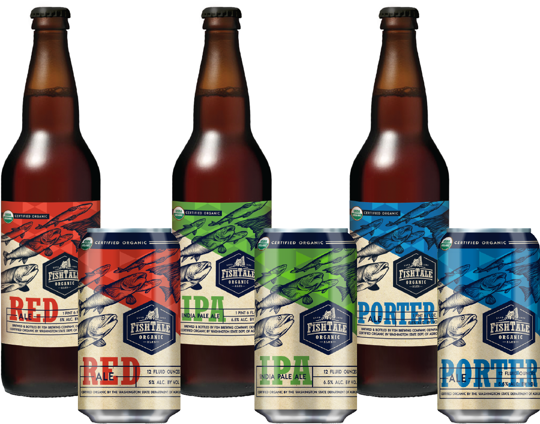 Download Fta Organic All Products - Fish Tale Beer PNG Image with No ...