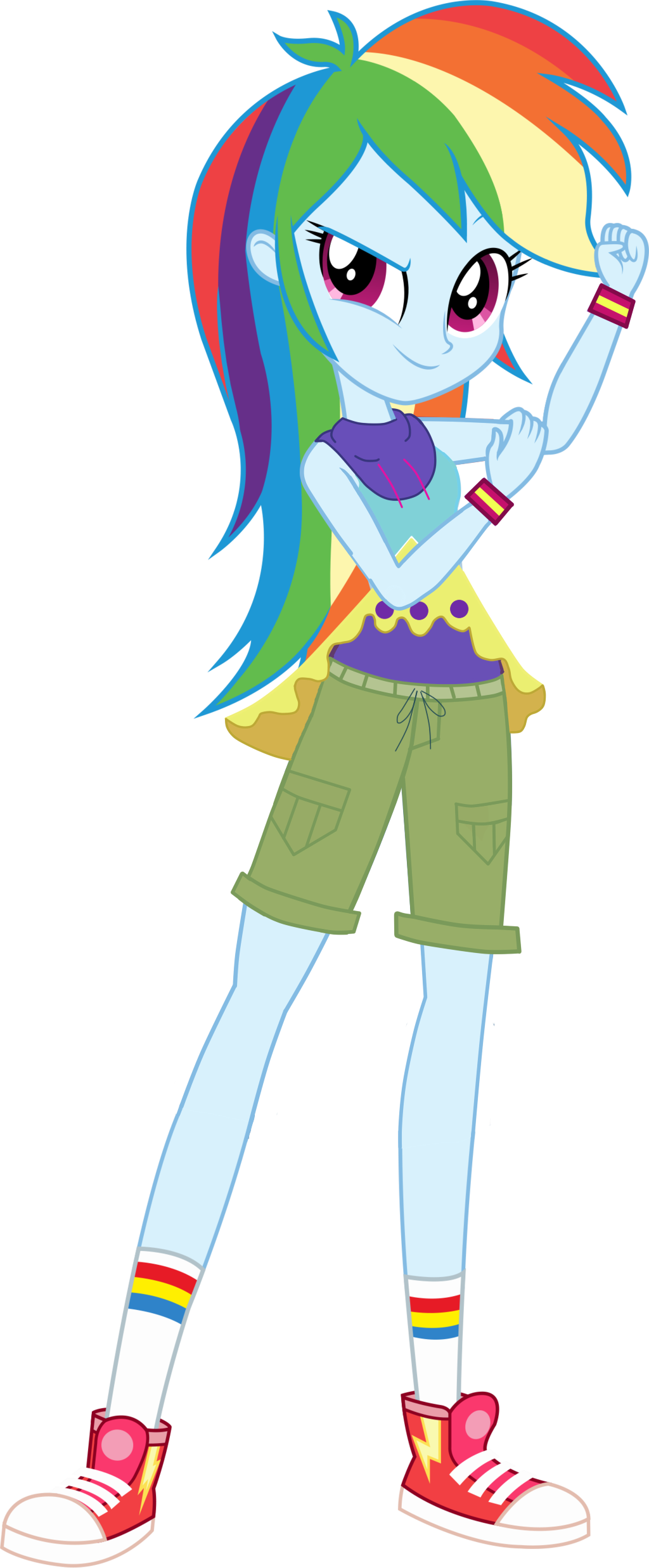 Uploaded - Mlp Eg Rainbow Dash Legend Of Everfree - Free Transparent ...