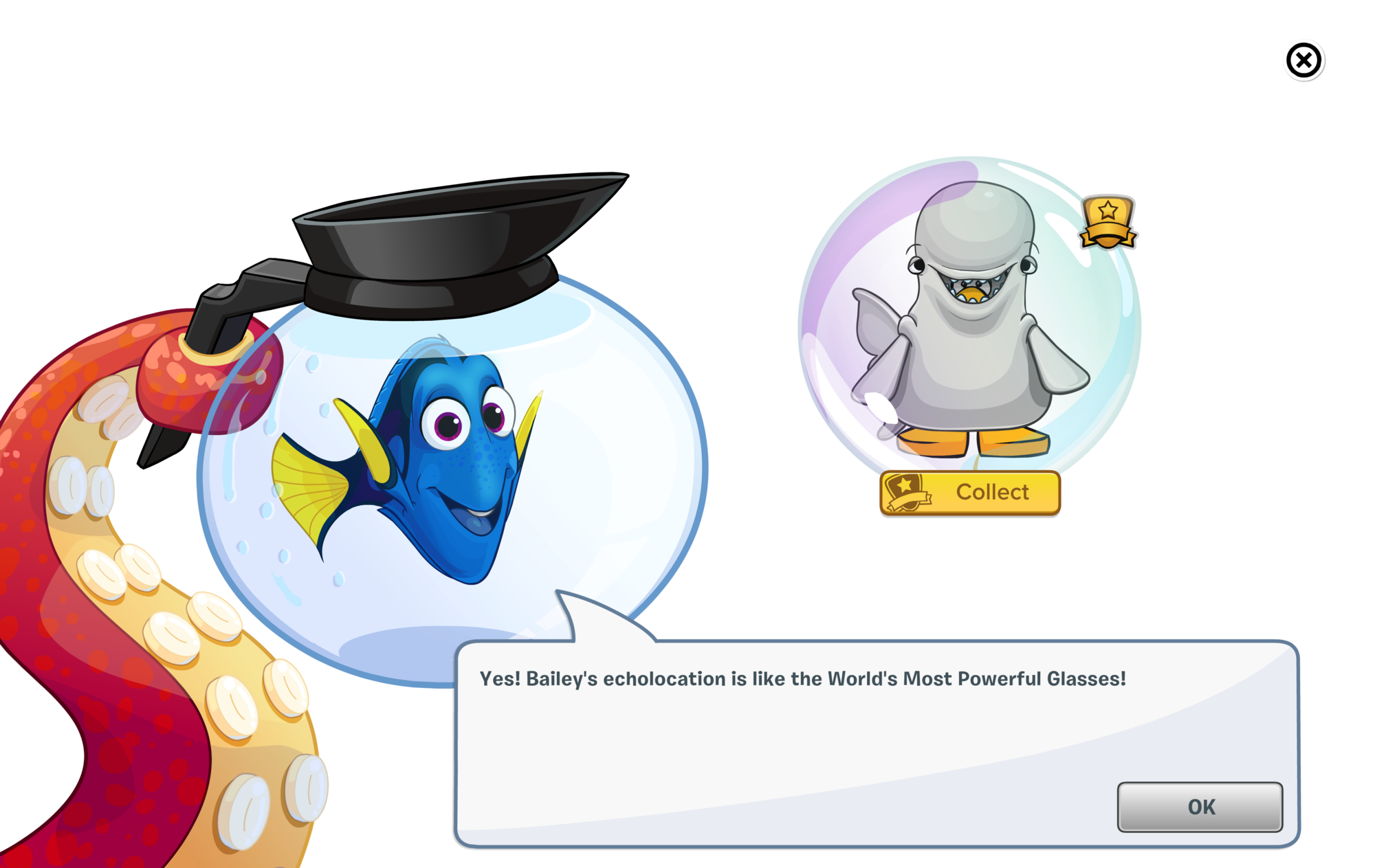 Download Finding Dory Party Task 4 Congrats - Cartoon PNG Image with No ...