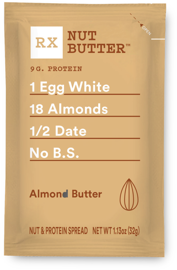 Download Rx Nut Butter Almond Butter - Rxbar - Protein Bar Coffee ...