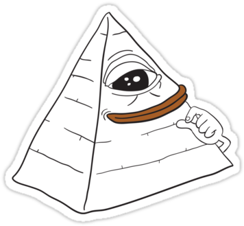 Download Smug Pepe - Pyramid Edition PNG Image with No Background ...