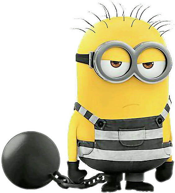 Png Royalty Free Minions Jail Angekettet Sticker By - Despicable Me 3 ...