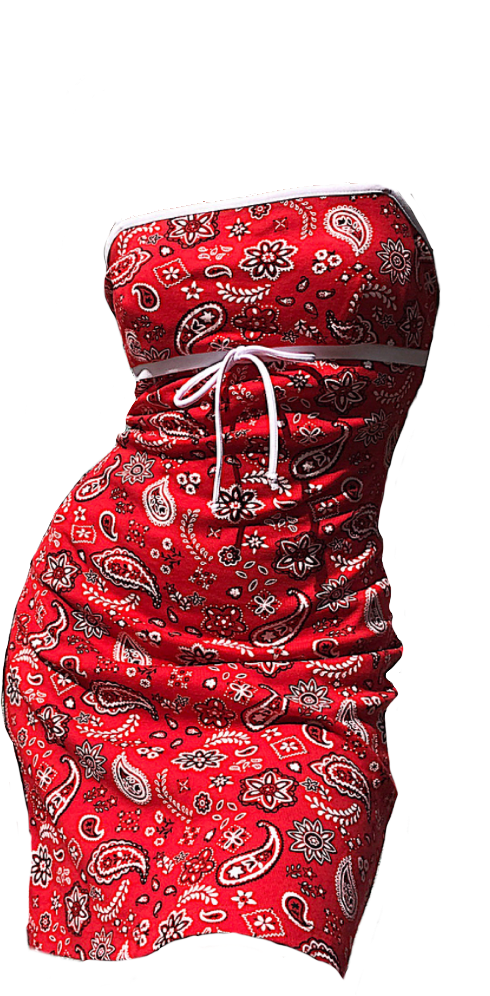 Red Dress Polyvore Moodboard Filler - Clothing - Free Transparent PNG ...